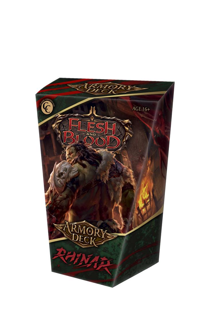 Flesh and Blood - Armory Deck: Rhinar - Englisch – GameGalaxy