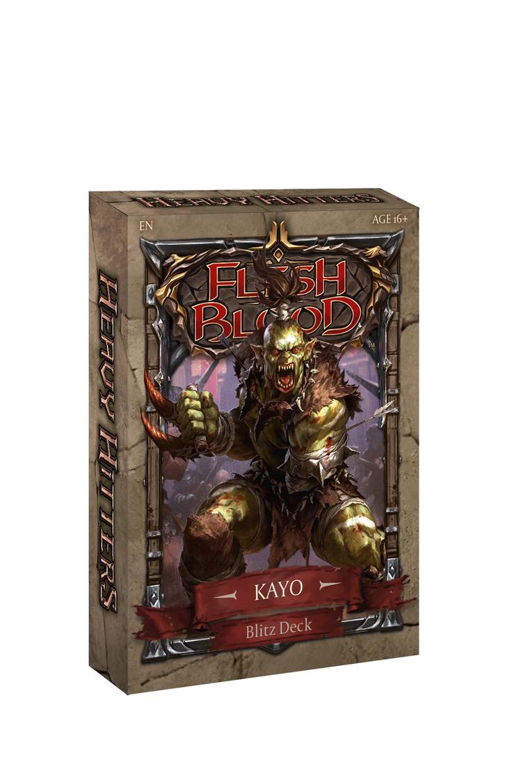 Flesh and Blood - Heavy Hitters: Kayo Blitz Deck - Englisch – GameGalaxy