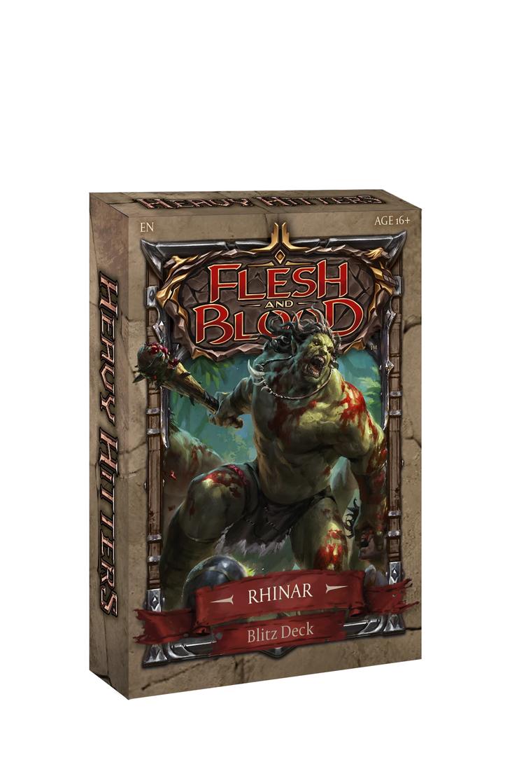 Flesh and Blood - Heavy Hitters: Rhinar Blitz Deck - Englisch – GameGalaxy