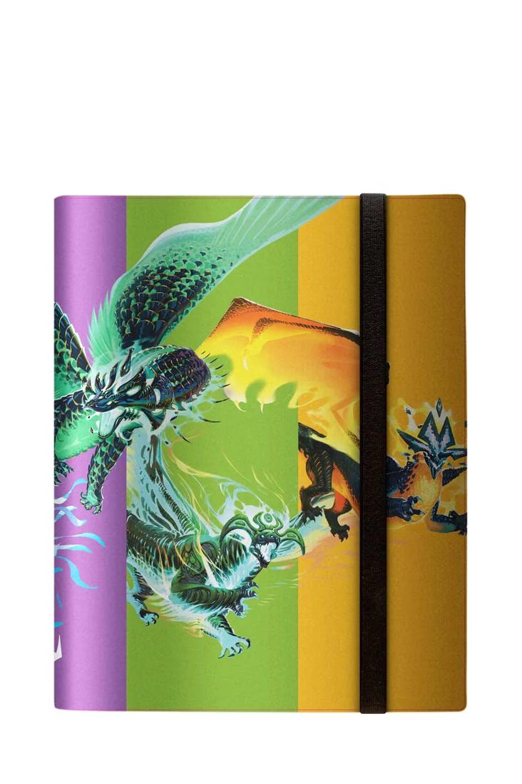 Ultra Pro - 9-Pocket PRO-Binder - Tarkir Dragonstorm Prerelease Key Art ...