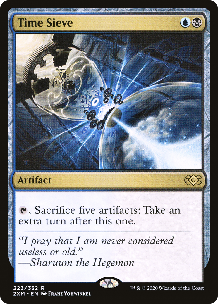 Time Sieve | Double Masters | Foil – GameGalaxy
