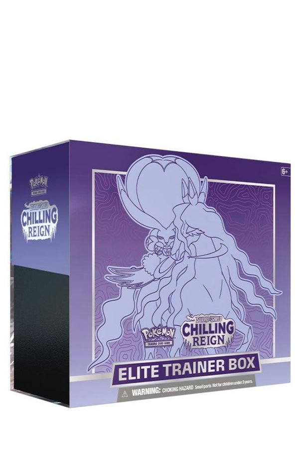 Pokémon - Chilling Reign Elite Trainer Box Shadow Ryder Calyrex ...